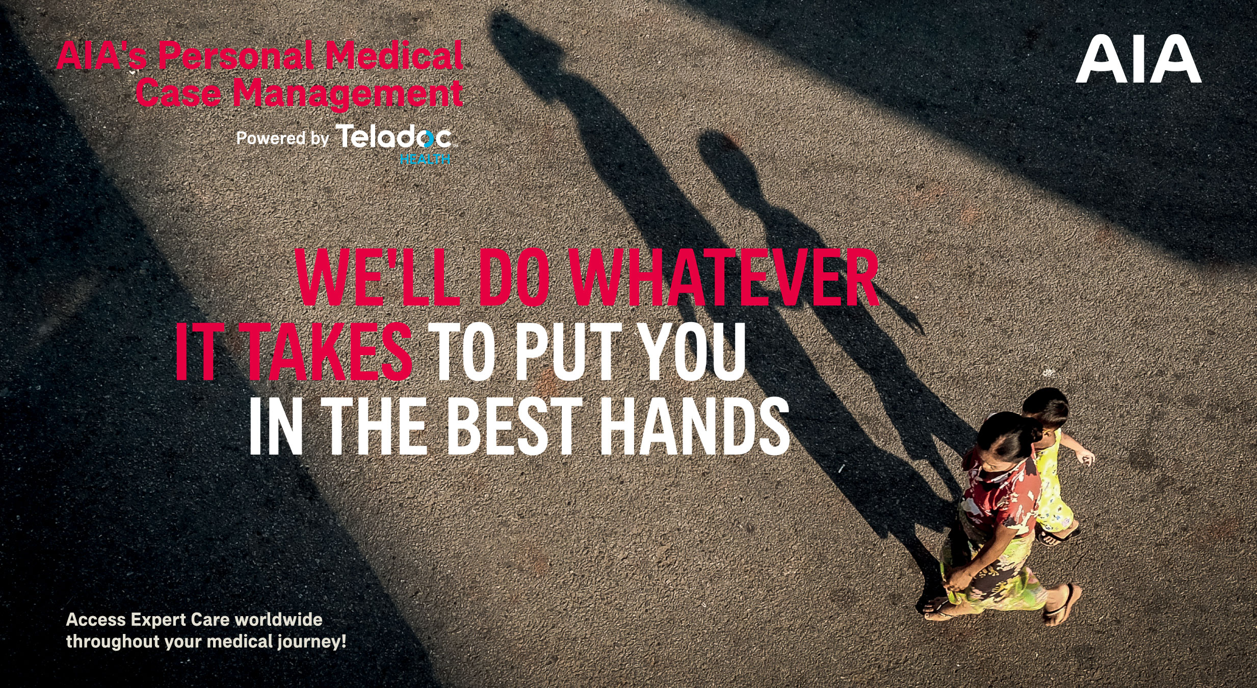 AIA's Personal Medical Case Management (Powered by Teladoc HEALTH)